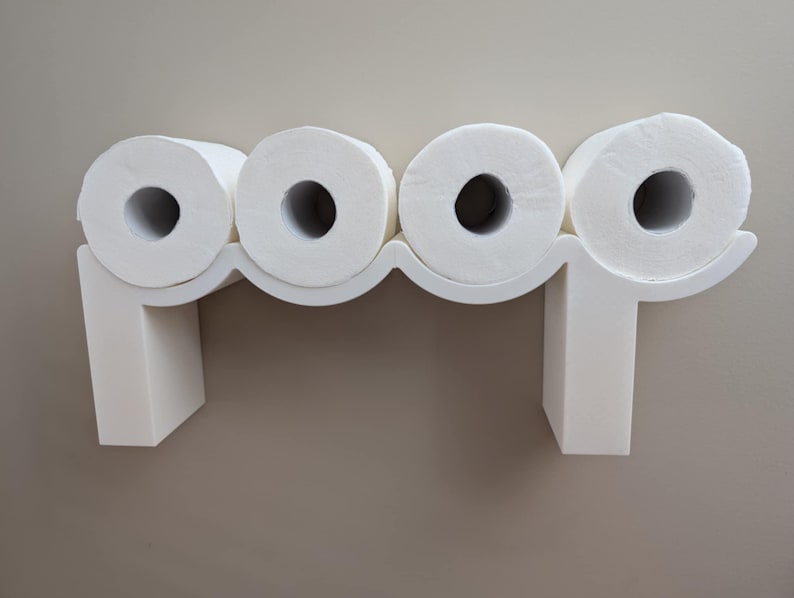 Funny Poop Toilet Paper Holder & Shelf! - Etsy Canada