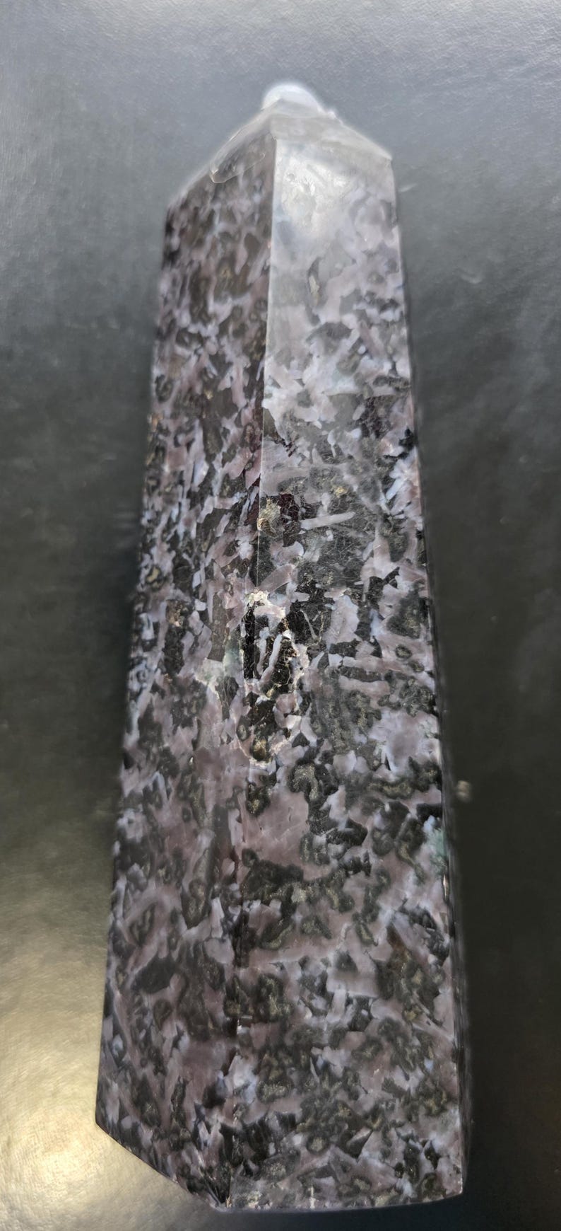 Indigo Gabbro Aka "mystic Merlinite" Tower - Statement Piece - Etsy UK