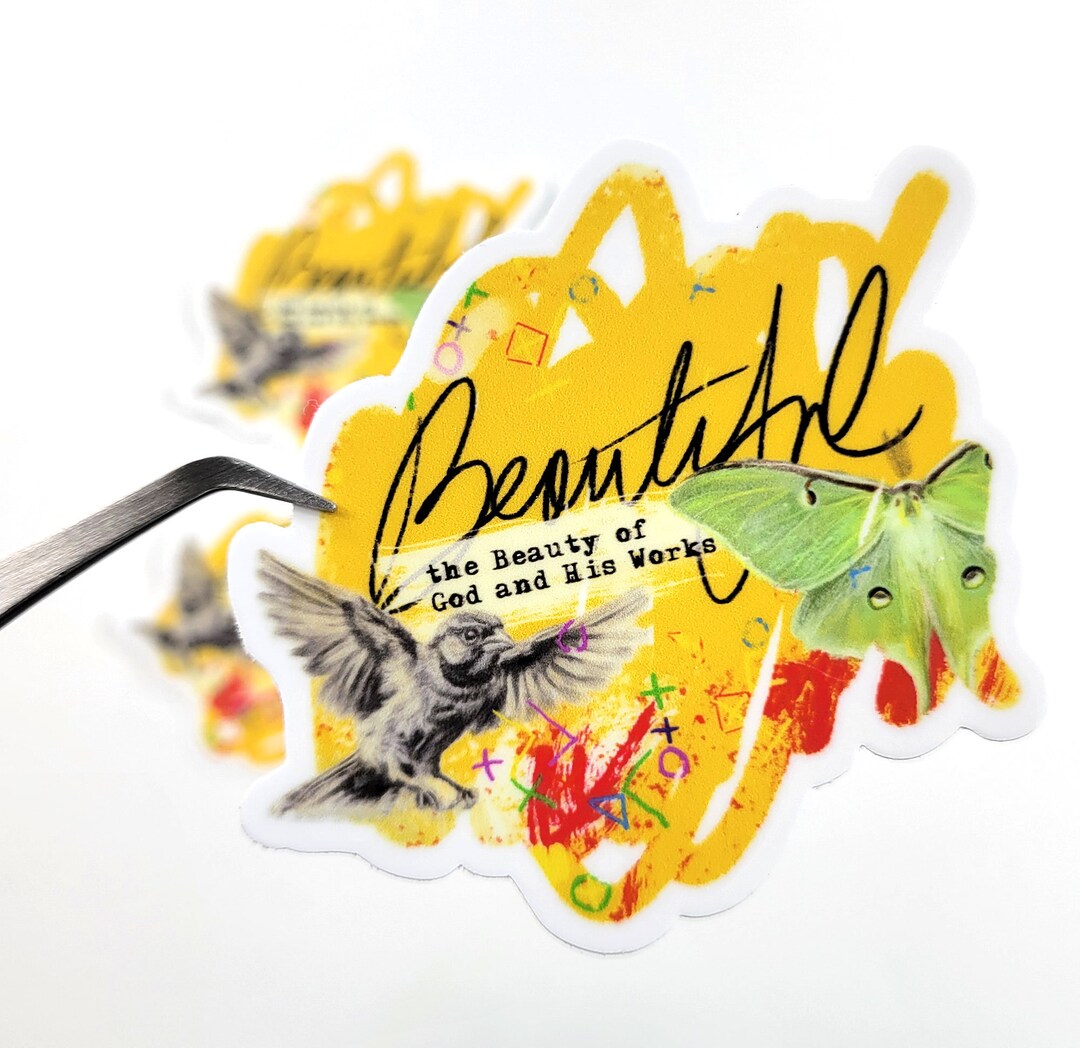 Beautiful 2 - Faith Sticker - Etsy