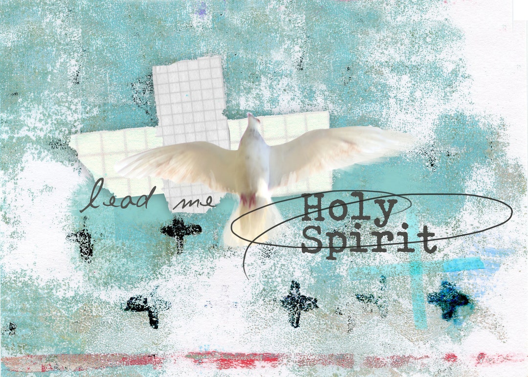Holy Spirit Lead Me, 5x7 Note Card - Etsy