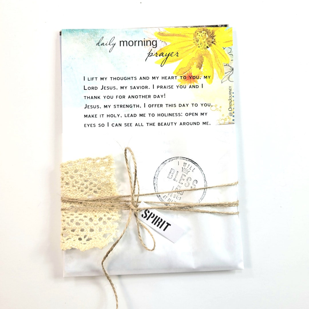 Set of 5 Assorted Prayer Cards 5x7 - Etsy