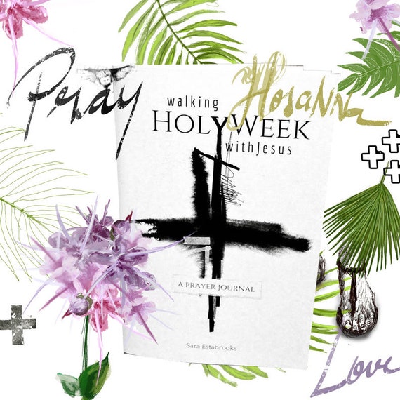 Walking Holy Week With Jesus Bible and Faith Journaling | Etsy