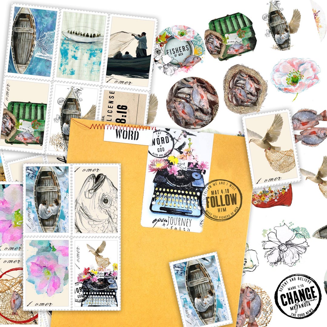 Fisher of Men Kit ADD ON Sticker Pack - Etsy