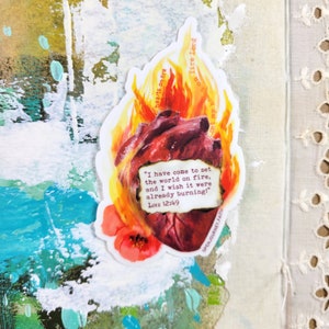 Fire Starter- Faith Sticker - Etsy