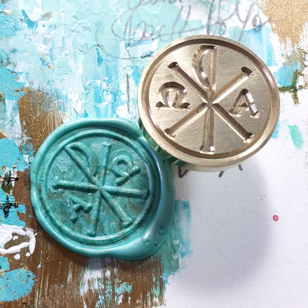 Chi Rho Wax Seal - Etsy
