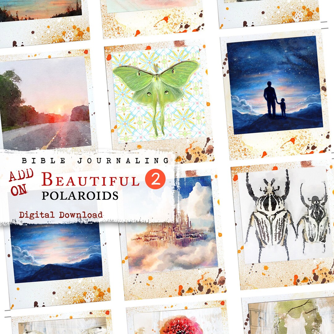 Beautiful 2 Purpose and Beauty Kit ADD ON - Polaroid Images -digital ...