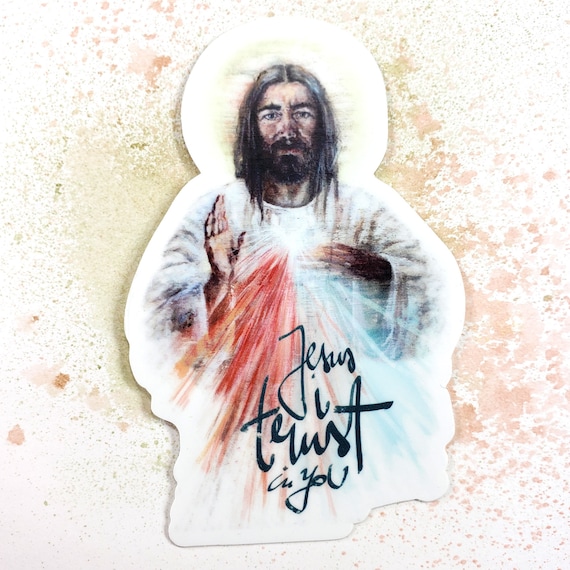 Divine Mercy Sticker | Etsy