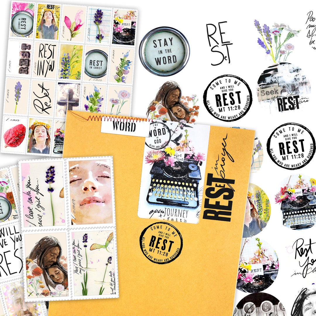 Rest Kit ADD ON Sticker Sheets - Etsy