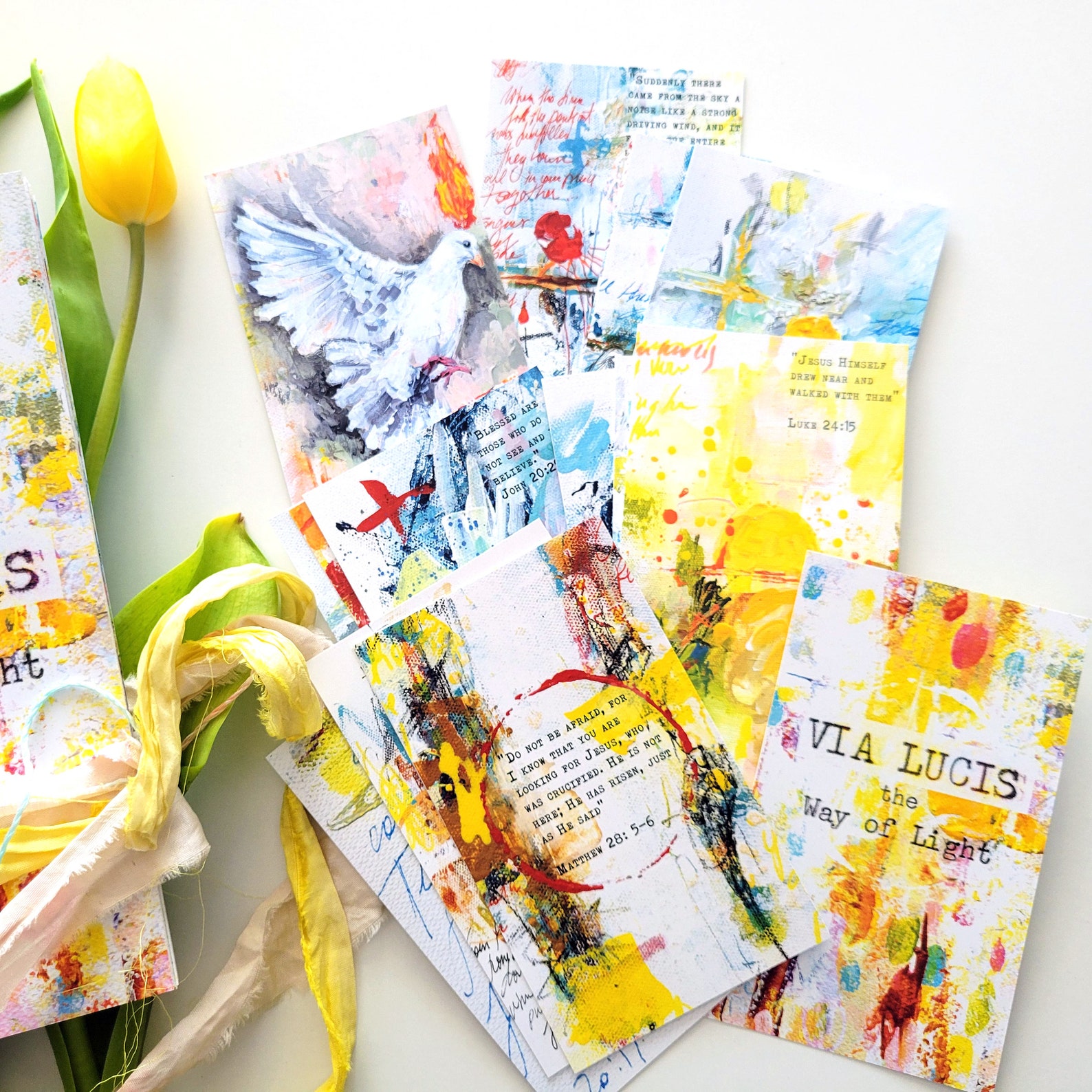 The Way of Light - via Lucis, a Creative Bible Study / Bible Journaling ...