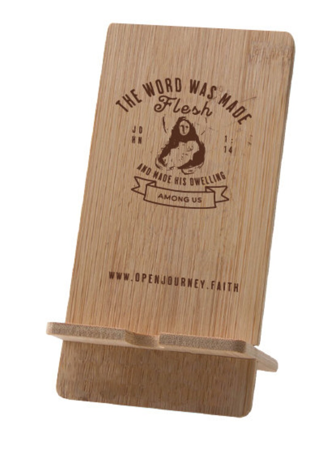 Bamboo Card Stand, Card Set/phone Stand - Etsy