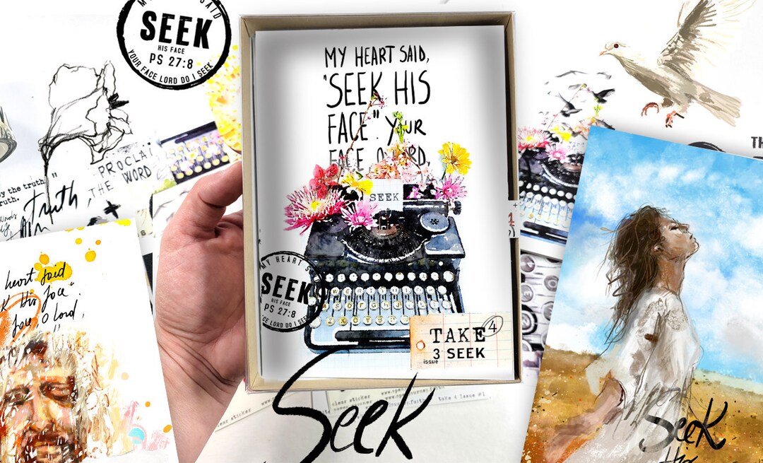 TAKE 4 - SEEK Kit for Bible Journaling - Etsy