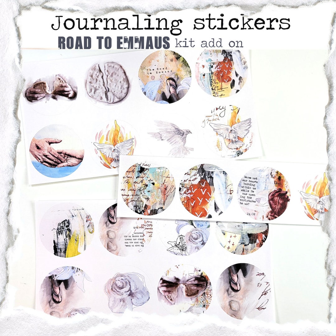 Road to Emmaus- ADD ON 20 Journaling Stickers - Etsy