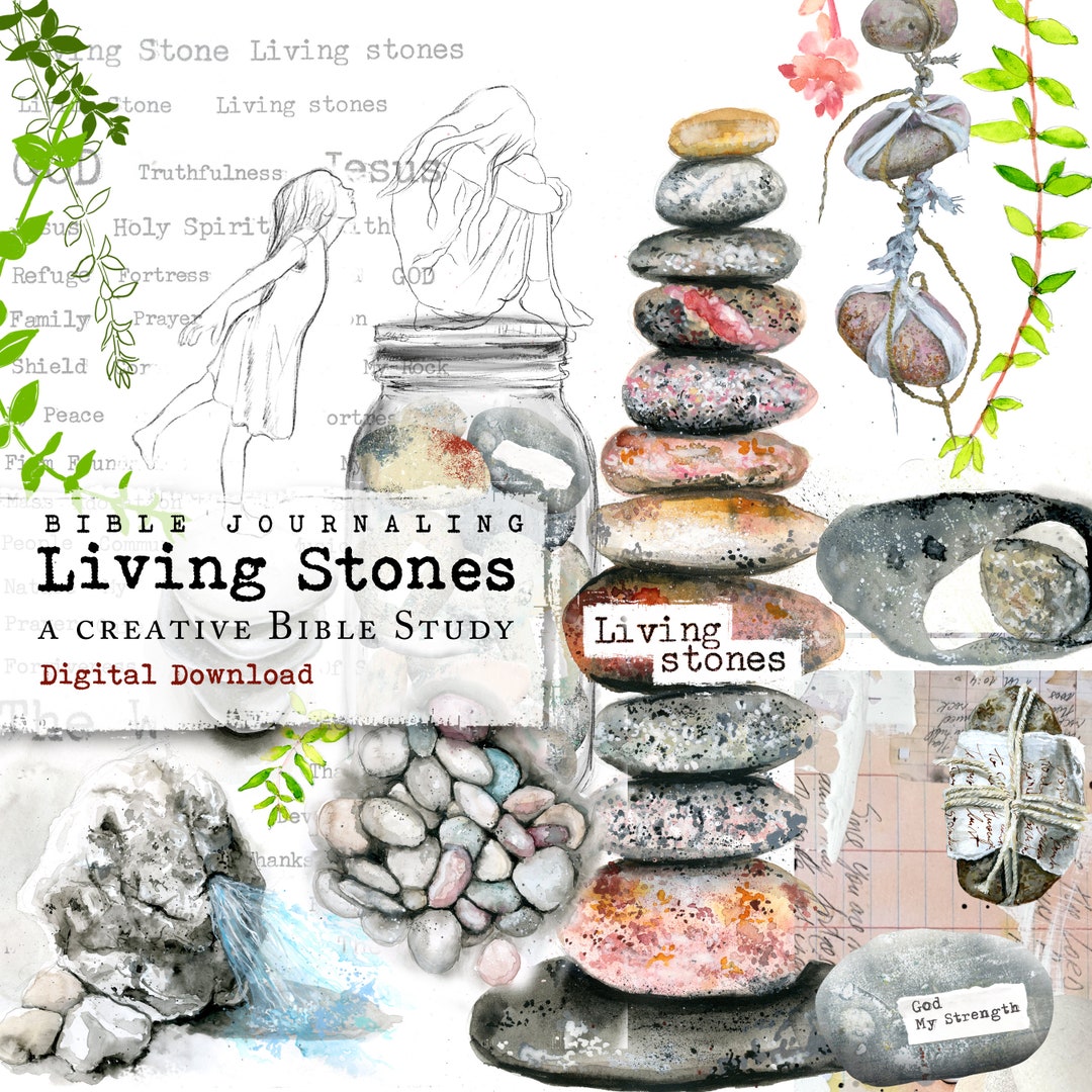 Living Stones - Creative Bible Study - Digital Download - Etsy