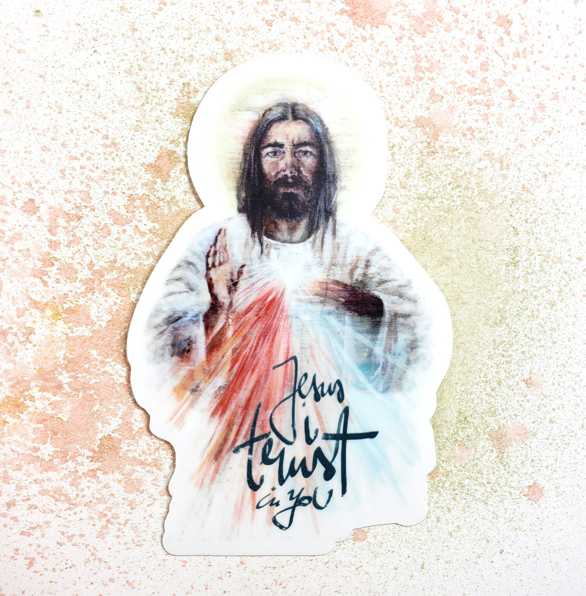 Divine Mercy Sticker - Etsy