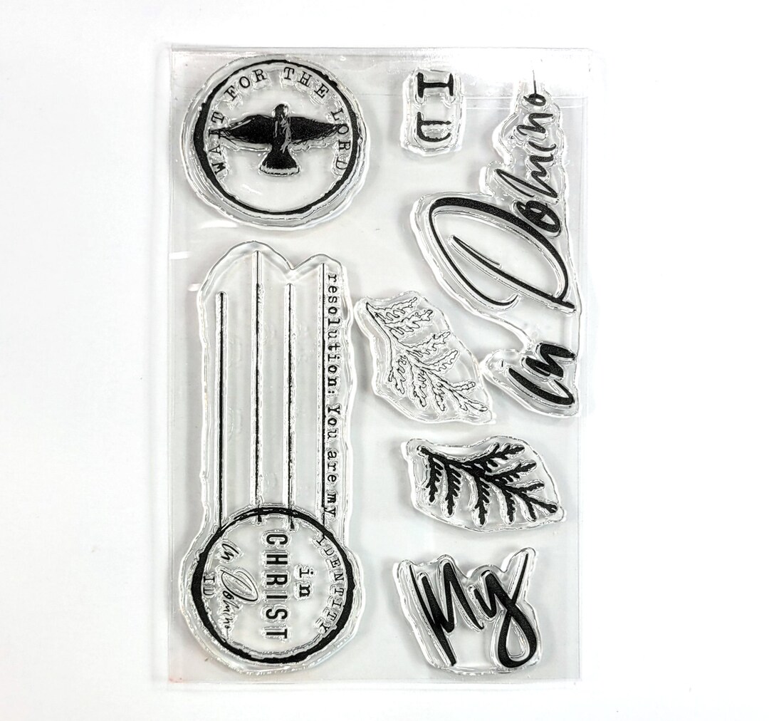 In Domino - in the Lord- Kit Elements - Stamp Set - Etsy