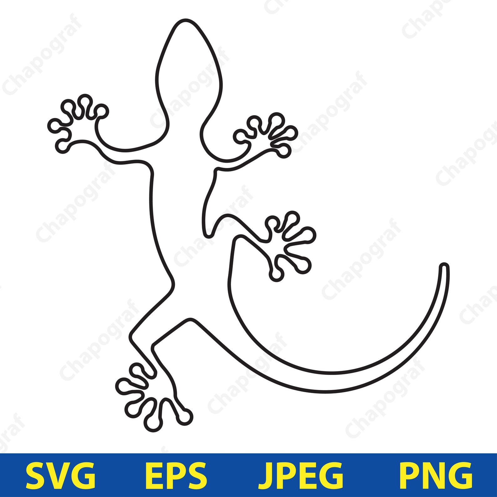 Lizard Svg File, Gecko Cricut, Reptile Png, Salamander Cut Files ...