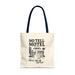 No Tell Motel Tote Bag, Retro Hotel Merch Design, Funny Vintage Motel ...