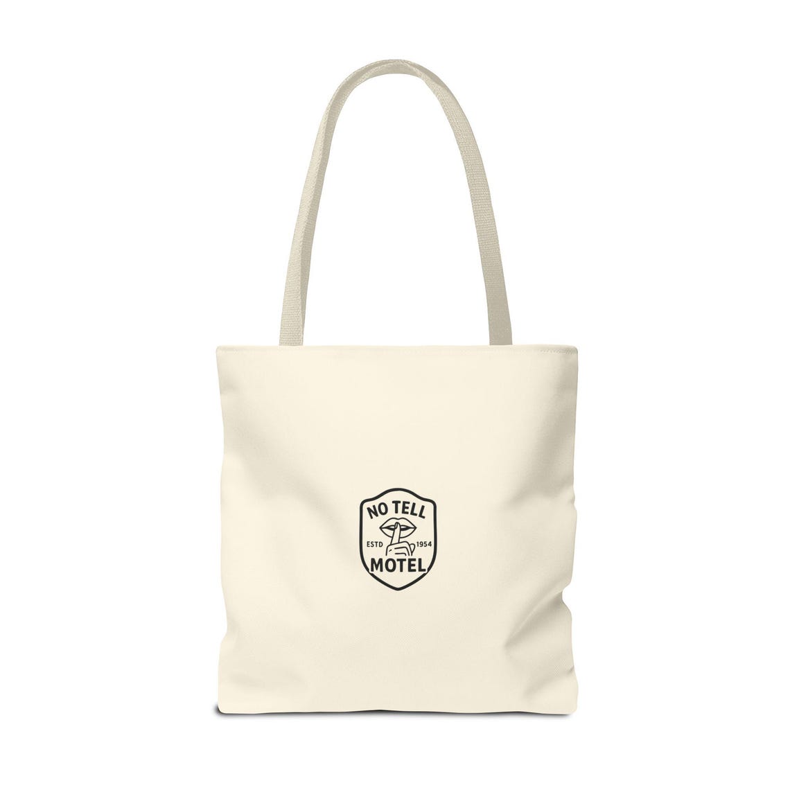 No Tell Motel Tote Bag, Retro Hotel Merch Design, Funny Vintage Motel ...