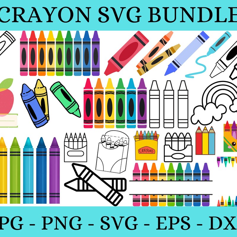 Crayola Svg - Etsy