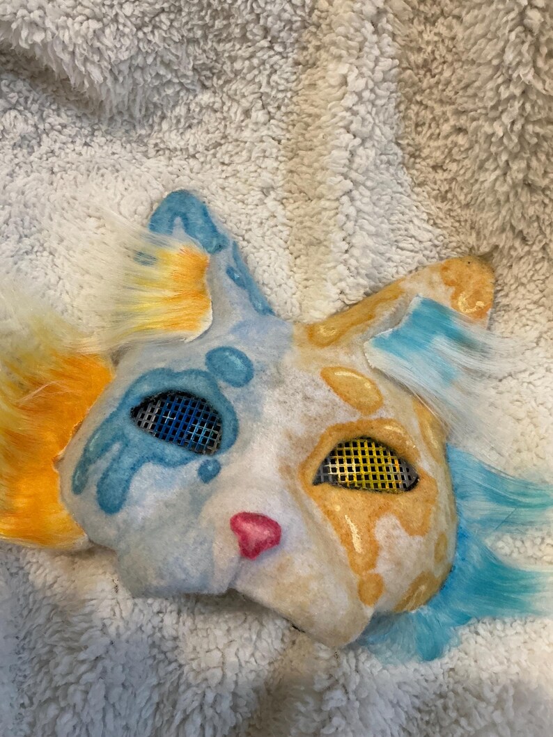 Lemonade and Blue Syrup Cat - Etsy