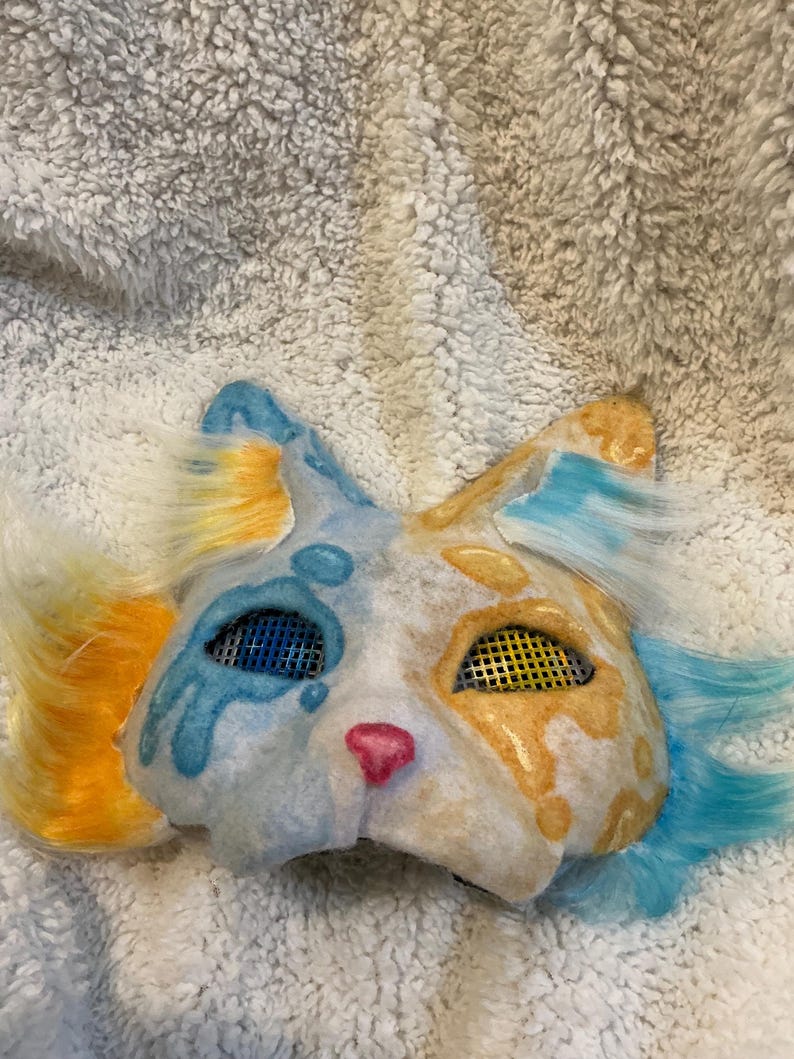 Lemonade and Blue Syrup Cat - Etsy