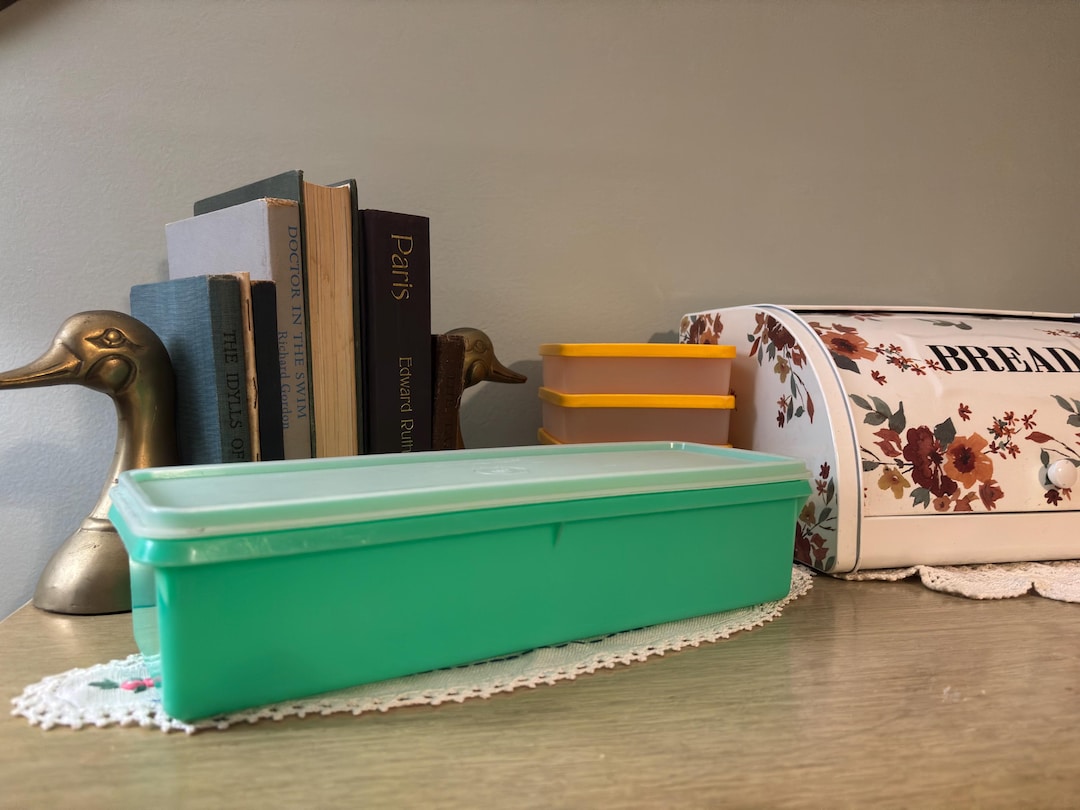 Vintage Tupperware Thin-stor Container, Celery or Veggie Keeper ...