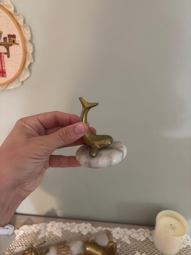Vintage Solid Brass Animal/figurines – Unique Solid Brass Decor ...