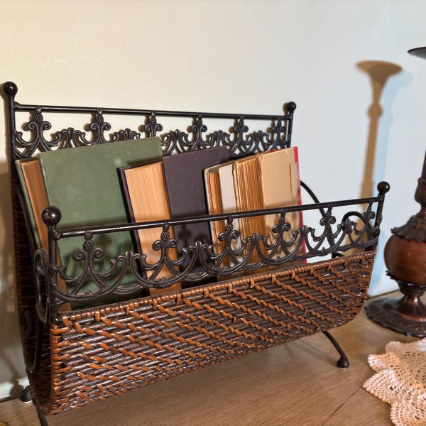 Tall Magazine Rack - Etsy