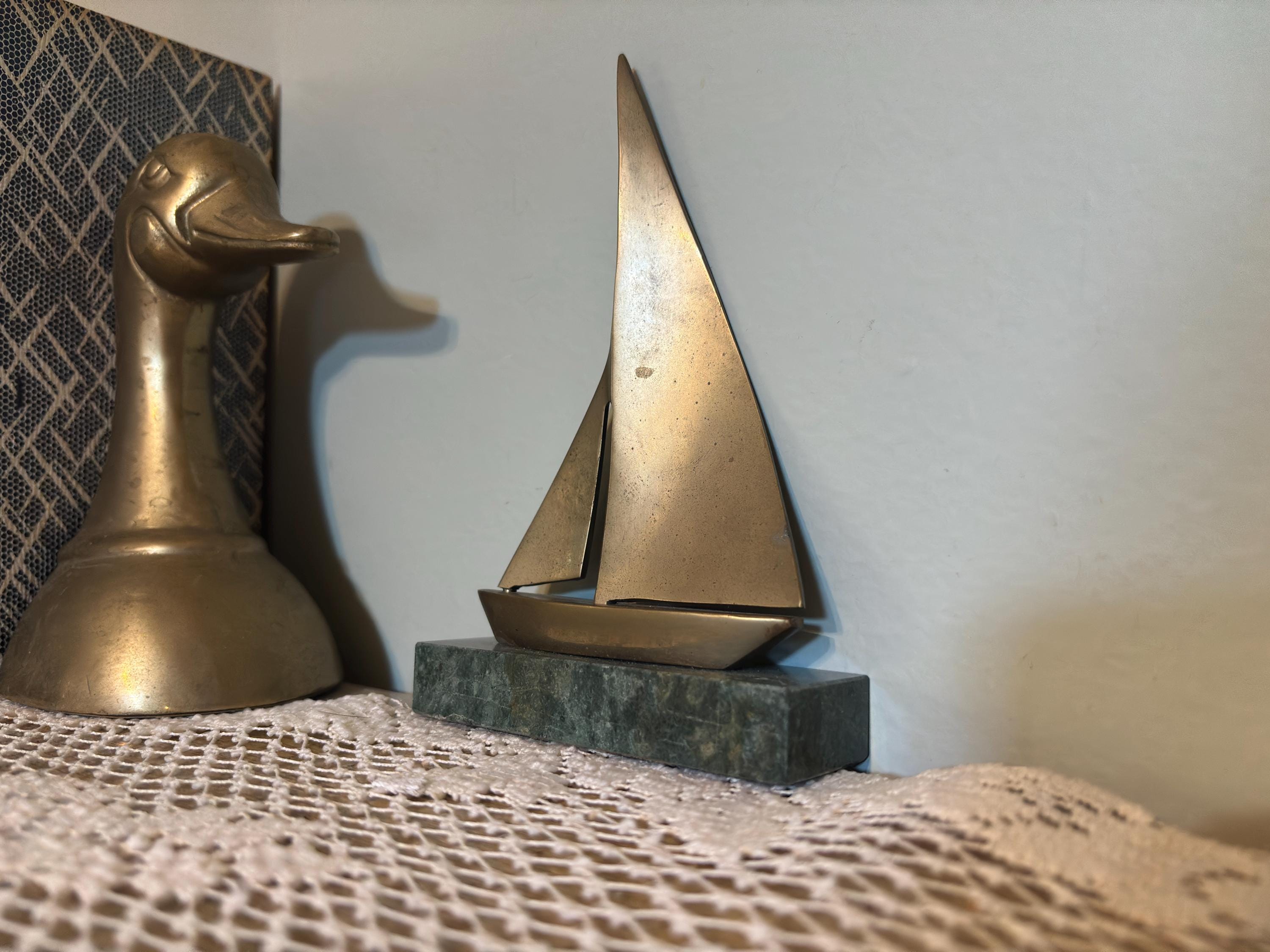 Vintage Solid Brass Animal/figurines – Unique Solid Brass Decor ...