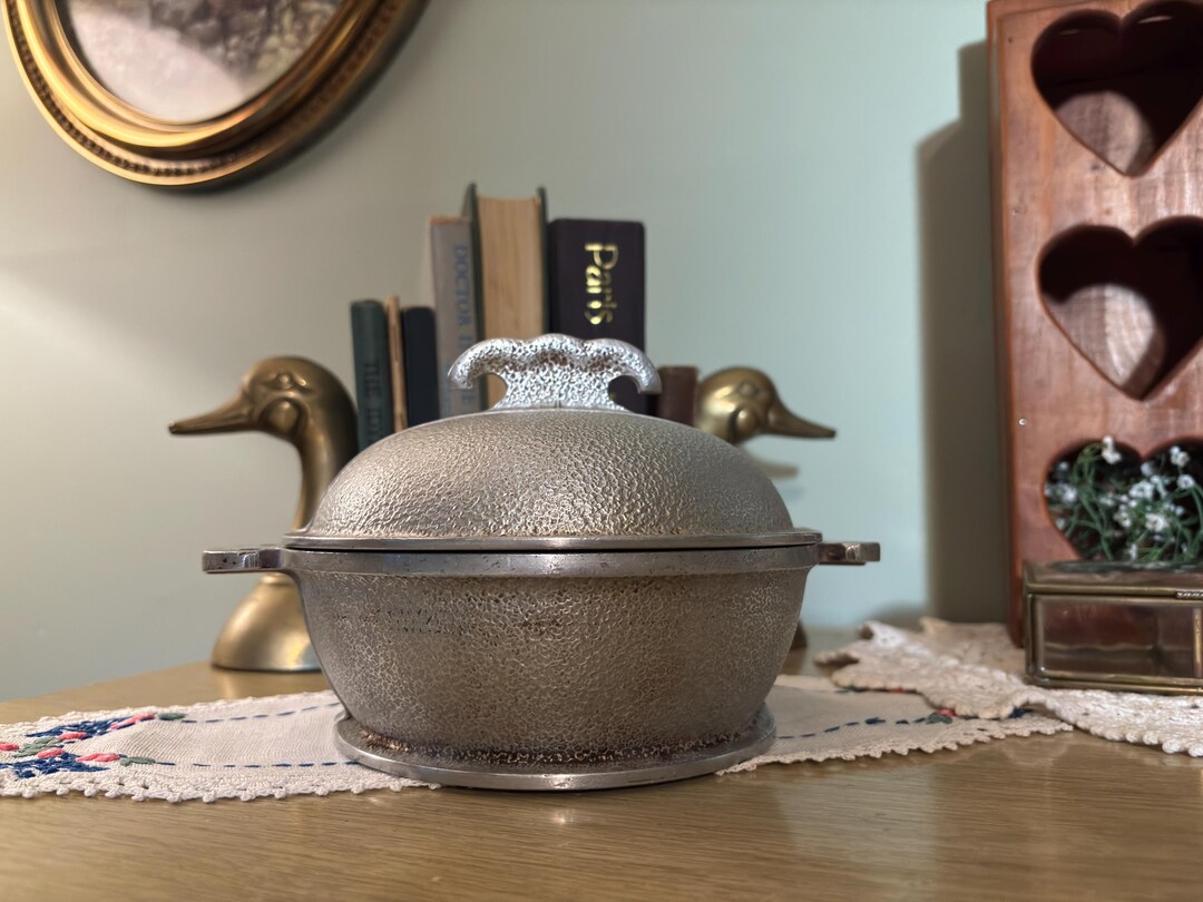 1950s Guardian Service Hammered Cast Aluminum Dutch Oven Roaster - Etsy