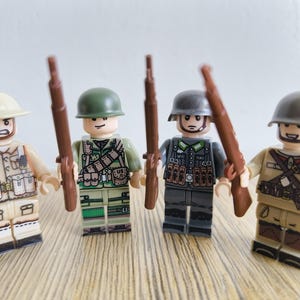 Bricks WW2 German Soldier Minifigure - Etsy