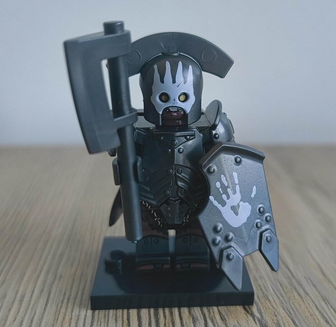 Bricks Lord of the Rings Minifigure Orc - Etsy