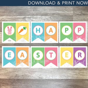 Easter Banner Printable - Etsy