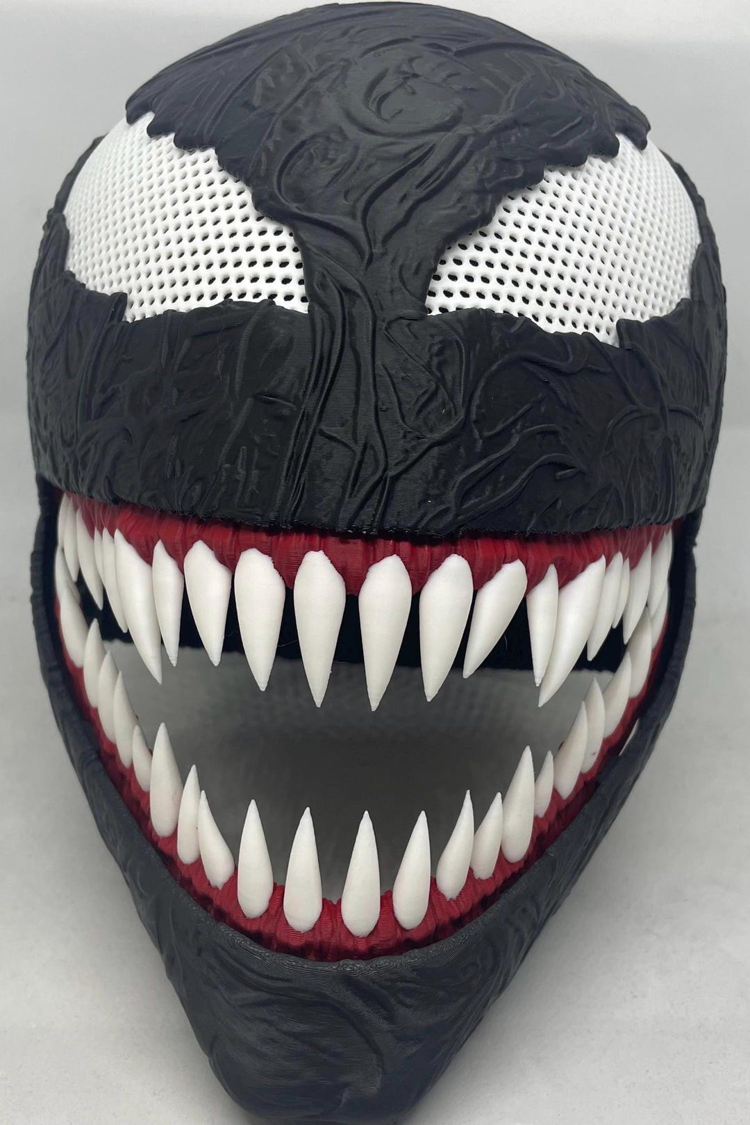 3D Printed Venom Helmet With Moving Jew - Etsy