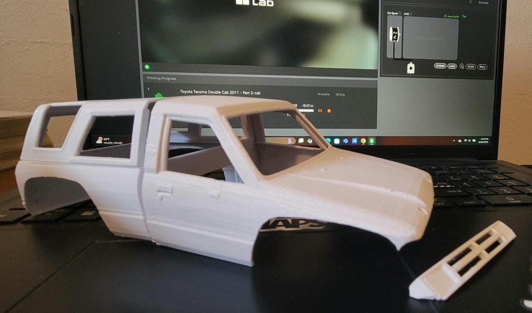 Scx24 4runner Body C10 Wb - Etsy