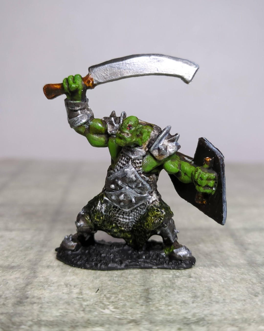 Orc Marauder With Sword and Shield- From Reaper Minis - Painted - Etsy
