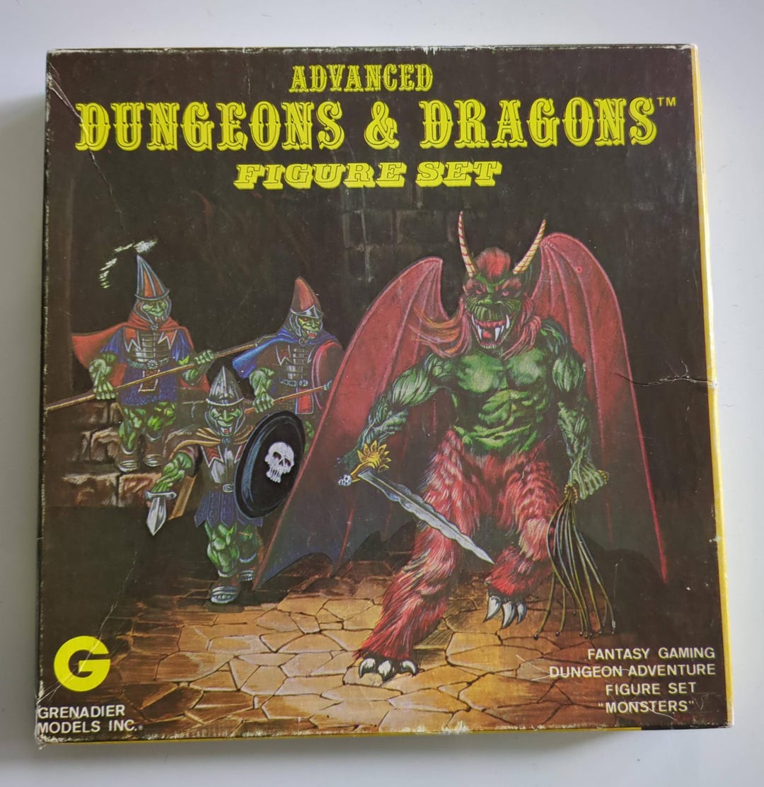 Grenadier - AD&D Monsters Set #5002 : Complete Set Unpainted - Etsy