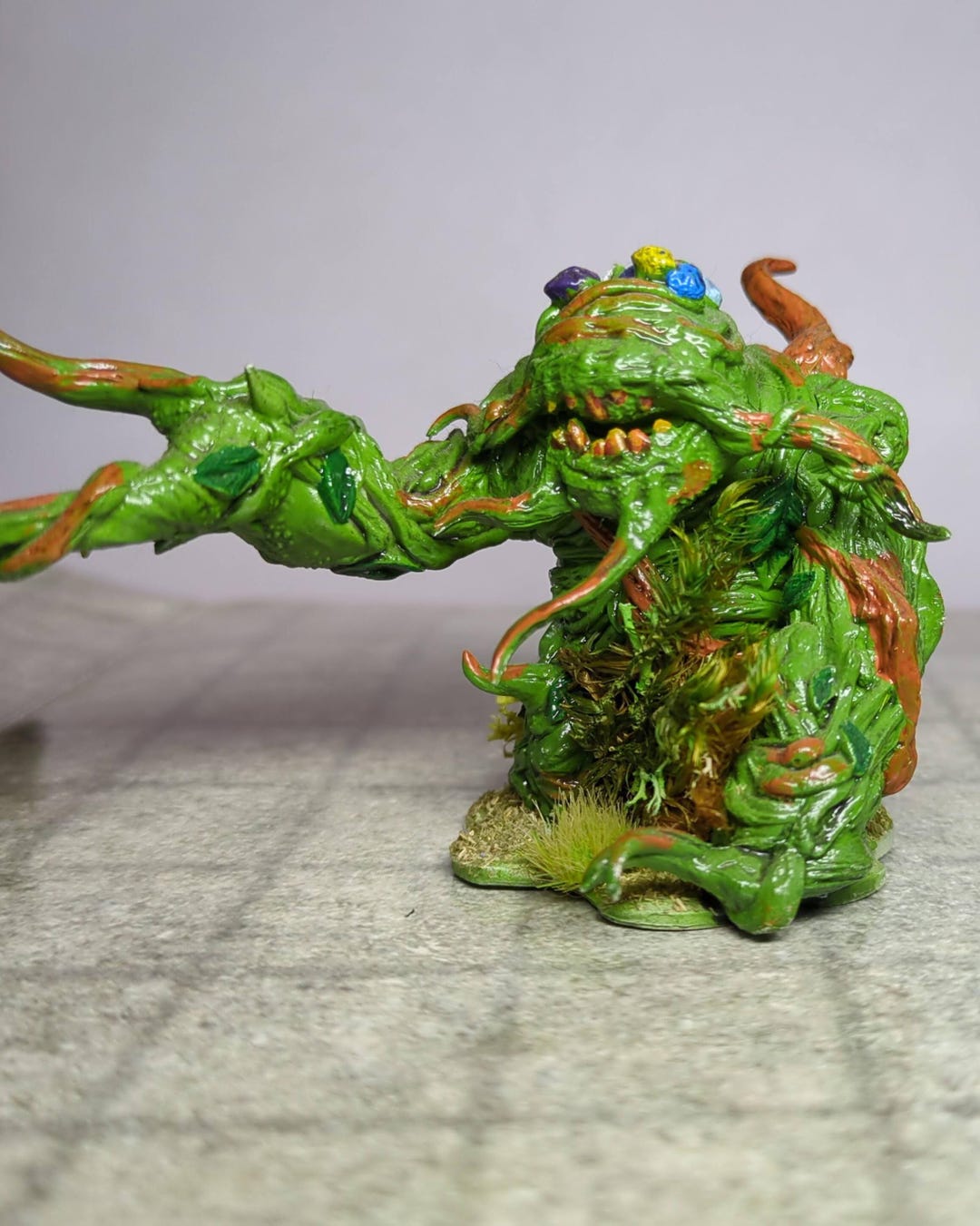 Shambling Mound Miniature for D&D and Pathfinder - Painted - Etsy