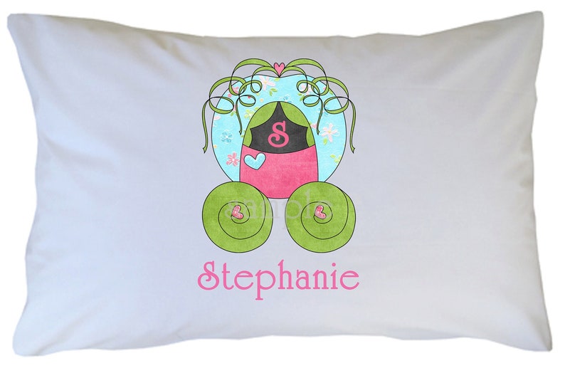 Princess Pillow Case Kids Personalized Pillowcase | Etsy