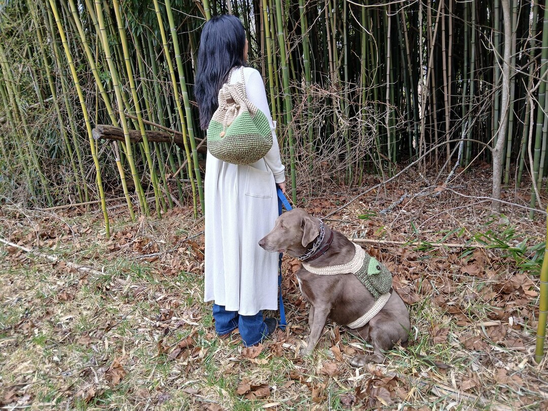 Handmade Matching Mum & Pup Backpacks -bamboo Forest Collection - Etsy