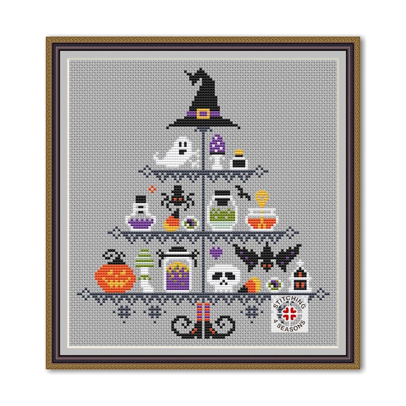 Halloween Sampler Design - Etsy