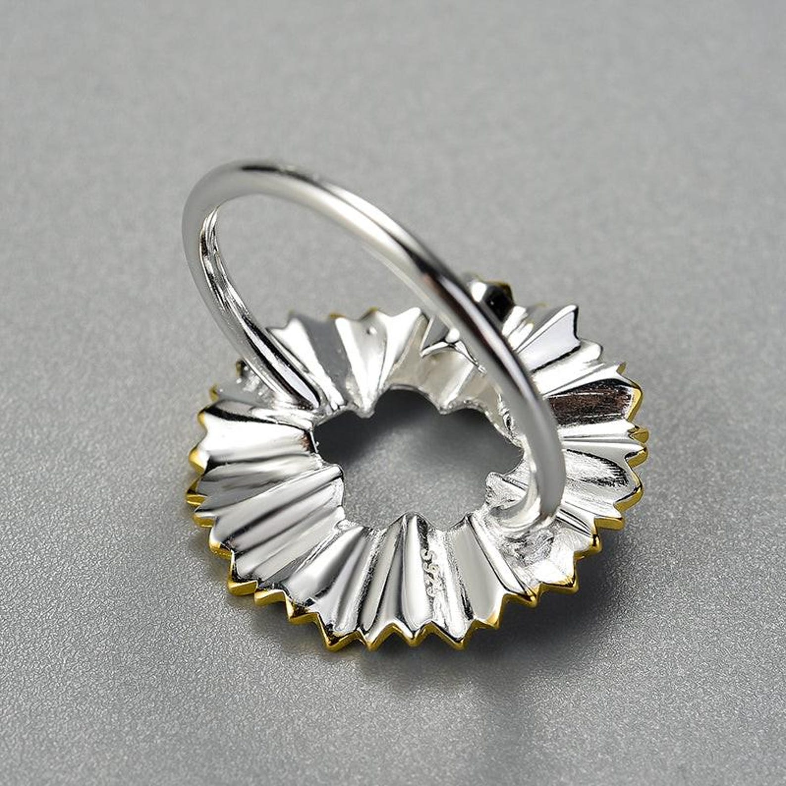 Statement Ring, Gold Ring, Personalized Jewelry, Handmade Ring ...
