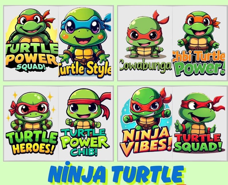 Ninja Turtle SVG | TMNT Clipart for Cricut & Silhouette | Teenage ...