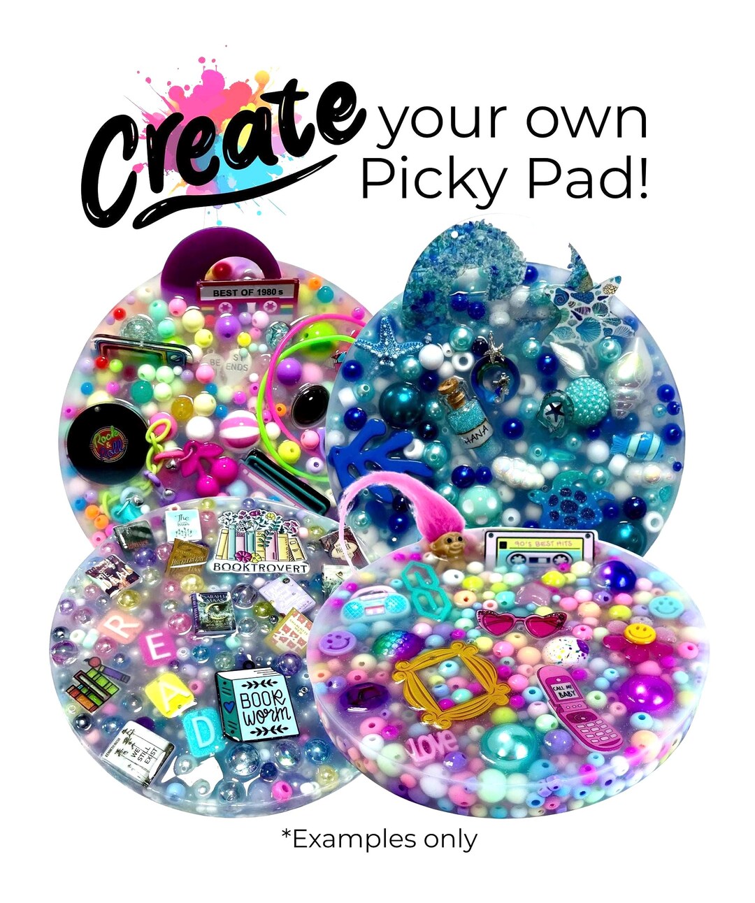 Customizable Picky Pad: Sensory Fidget Toy, Anxiety Relief With ...