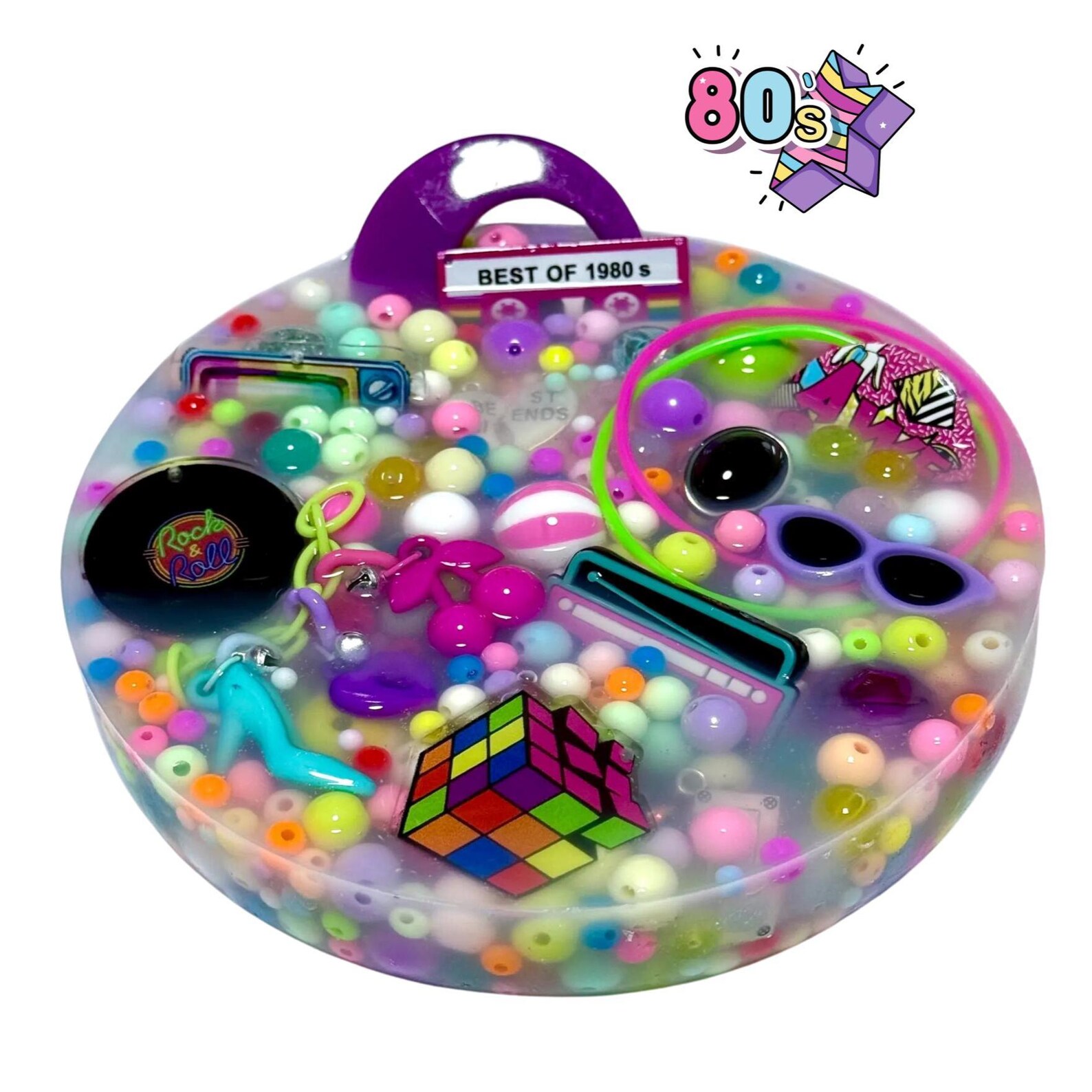 80's Retro Reusable Pick Pad: Alternative Picking Sensory Fidget With ...