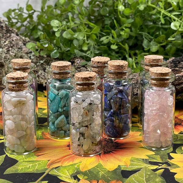 Crystal Vial - Etsy