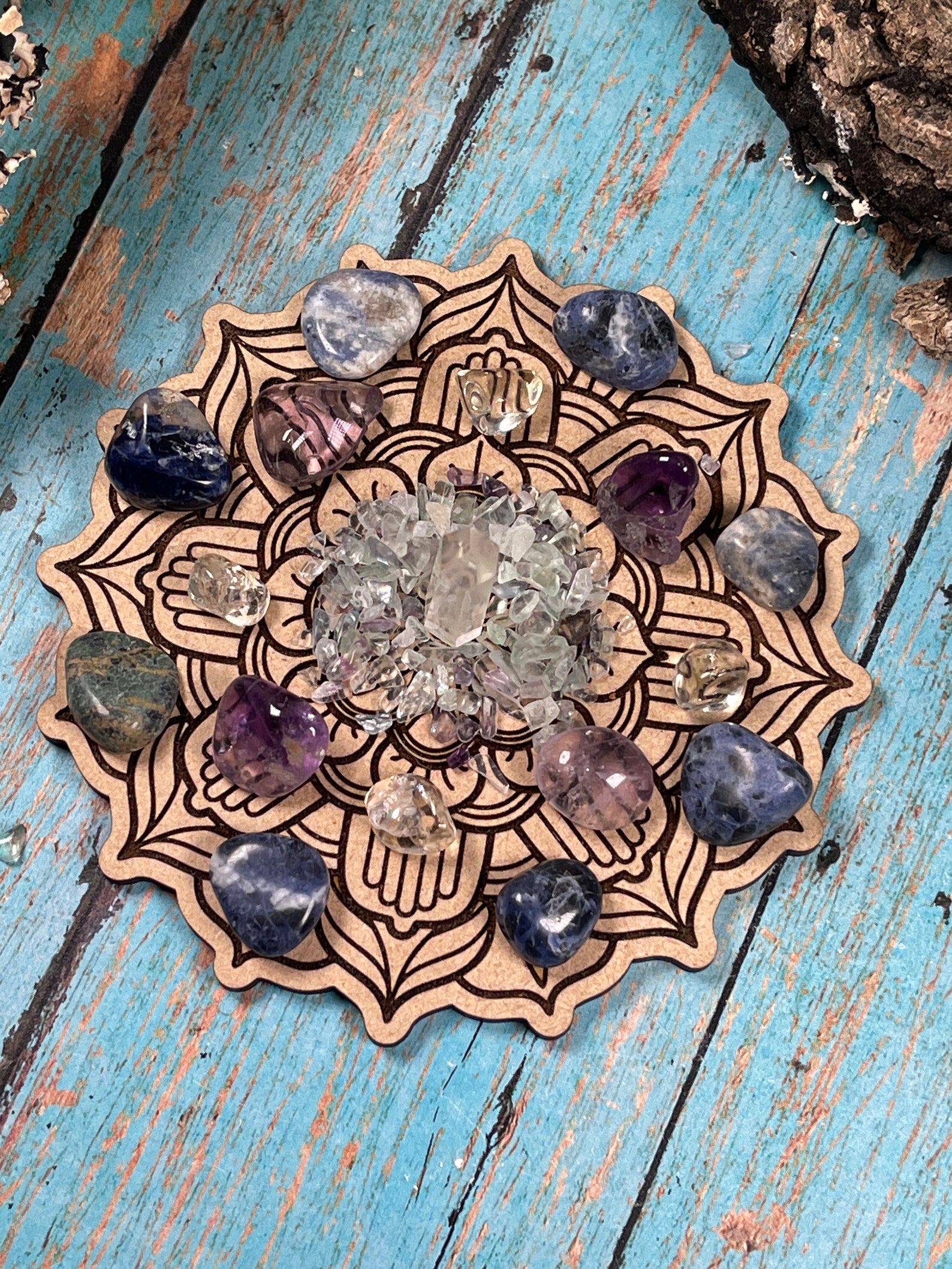 Student Success Crystal Grid Kit 4 Reiki Charged - Etsy