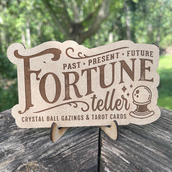 Fortune Teller Sign - Etsy