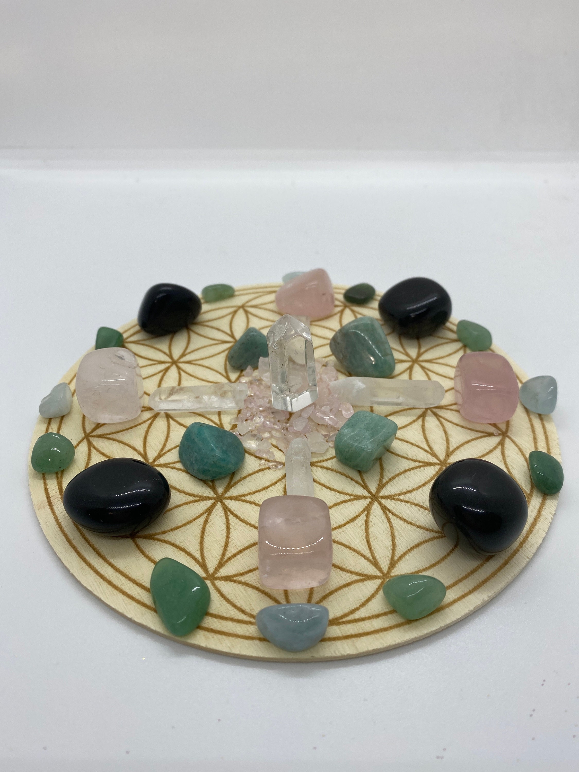 Letting Go of Toxic Relationships Crystal Grid Kit Moving on | Etsy