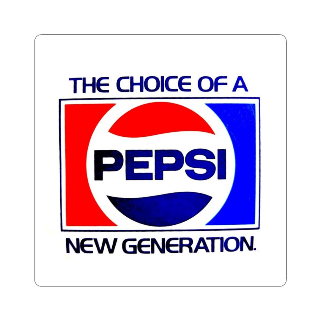 Retro Pepsi Kiss-cut Stickers for Cool Collectors, Vintage Decor ...